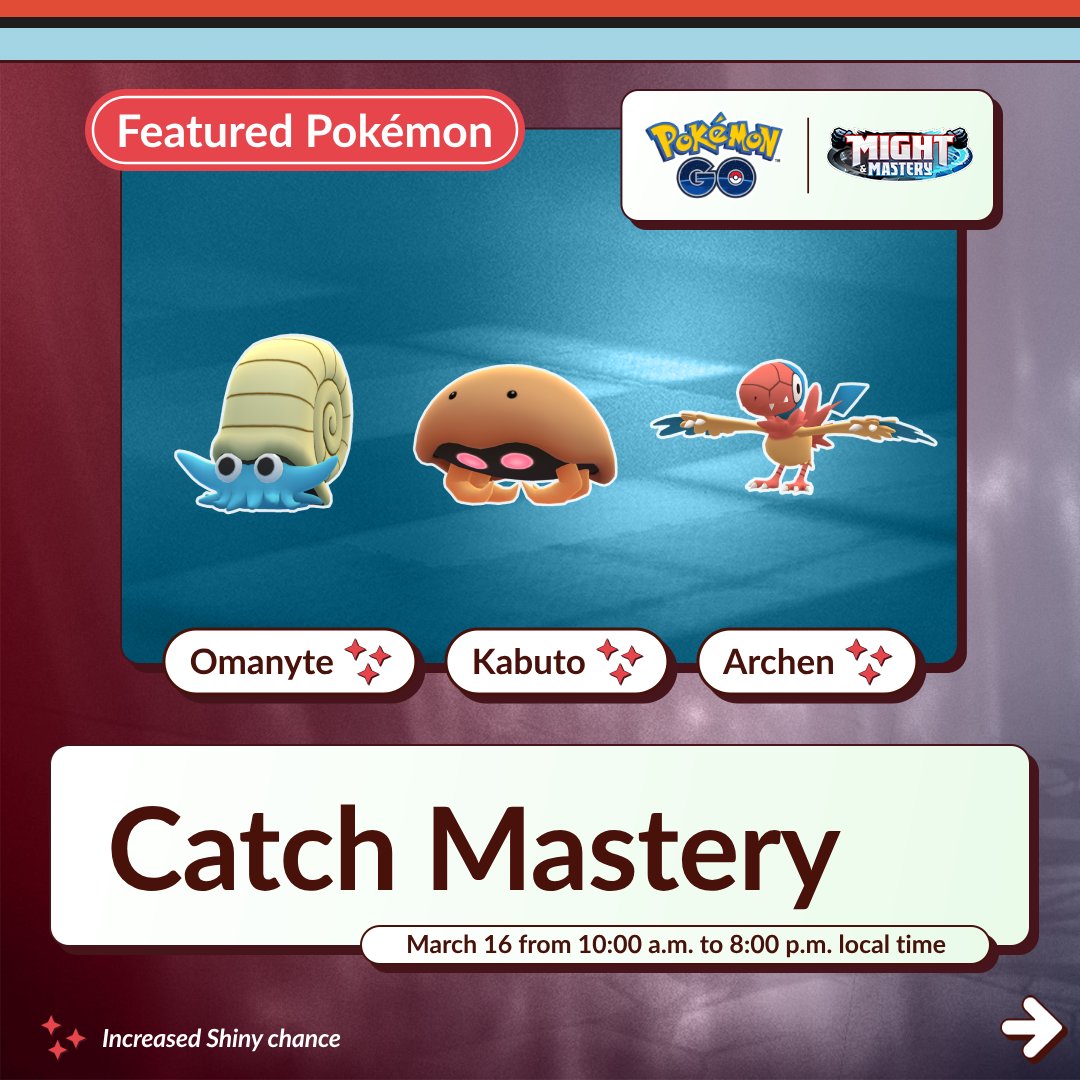 Pokémon GO: Catch Mastery Event Details